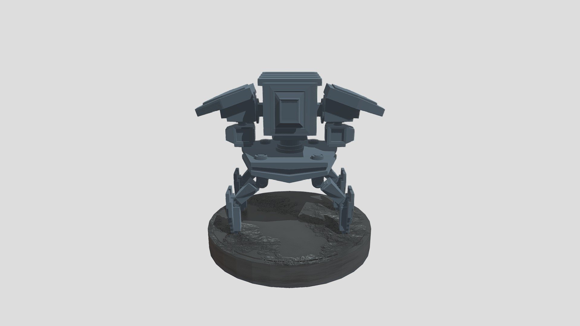 Mecha trophy - 3D model by Zer00 [eb216e5] - Sketchfab