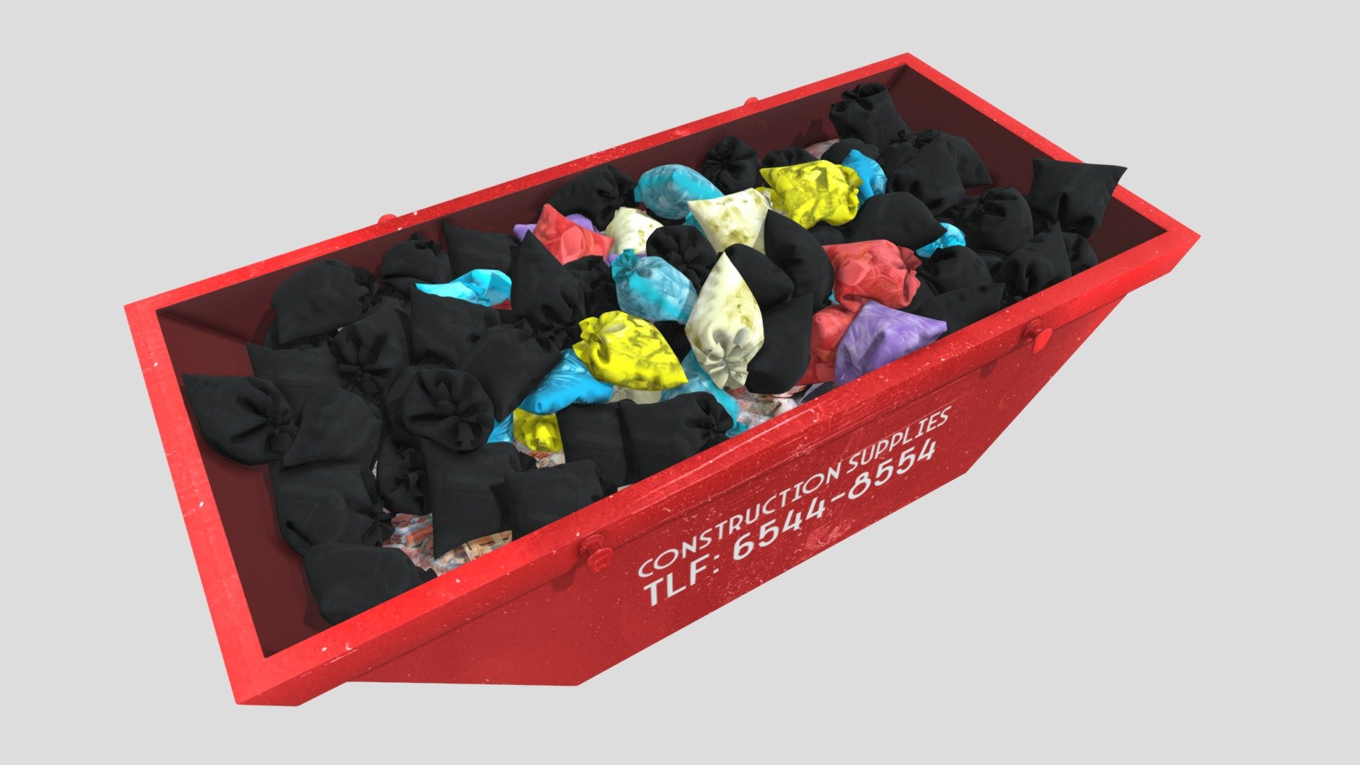 Industrial Garbage Container - Buy Royalty Free 3D model by kopofx ...