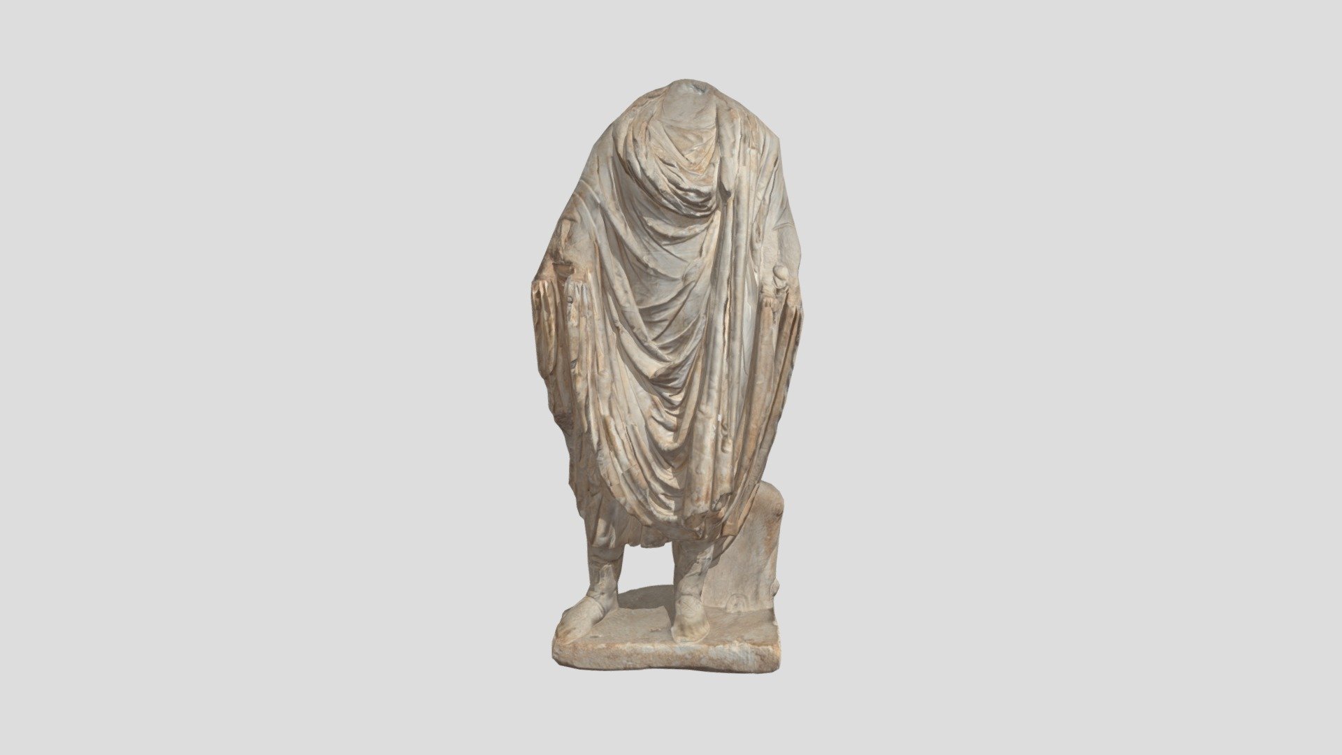 Roman Statue - 3D model by Actual360production [eb22ba9] - Sketchfab