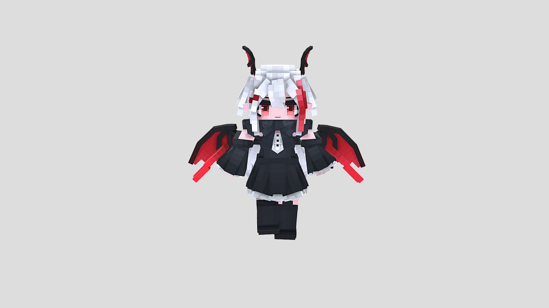 Character (Full animated) - Vampire Princess - 3D model by DreamCraft Studio [eb23581] - Sketchfab