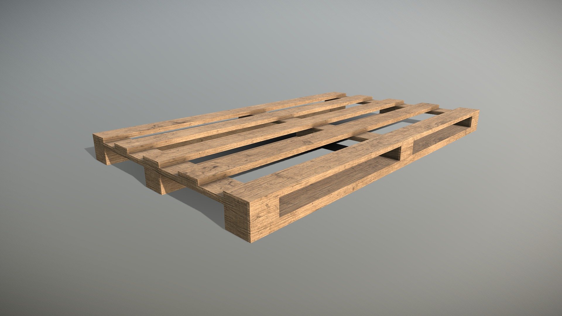 Wooden Pallet - 3D model by AndersonJuniorCG [eb243b5] - Sketchfab
