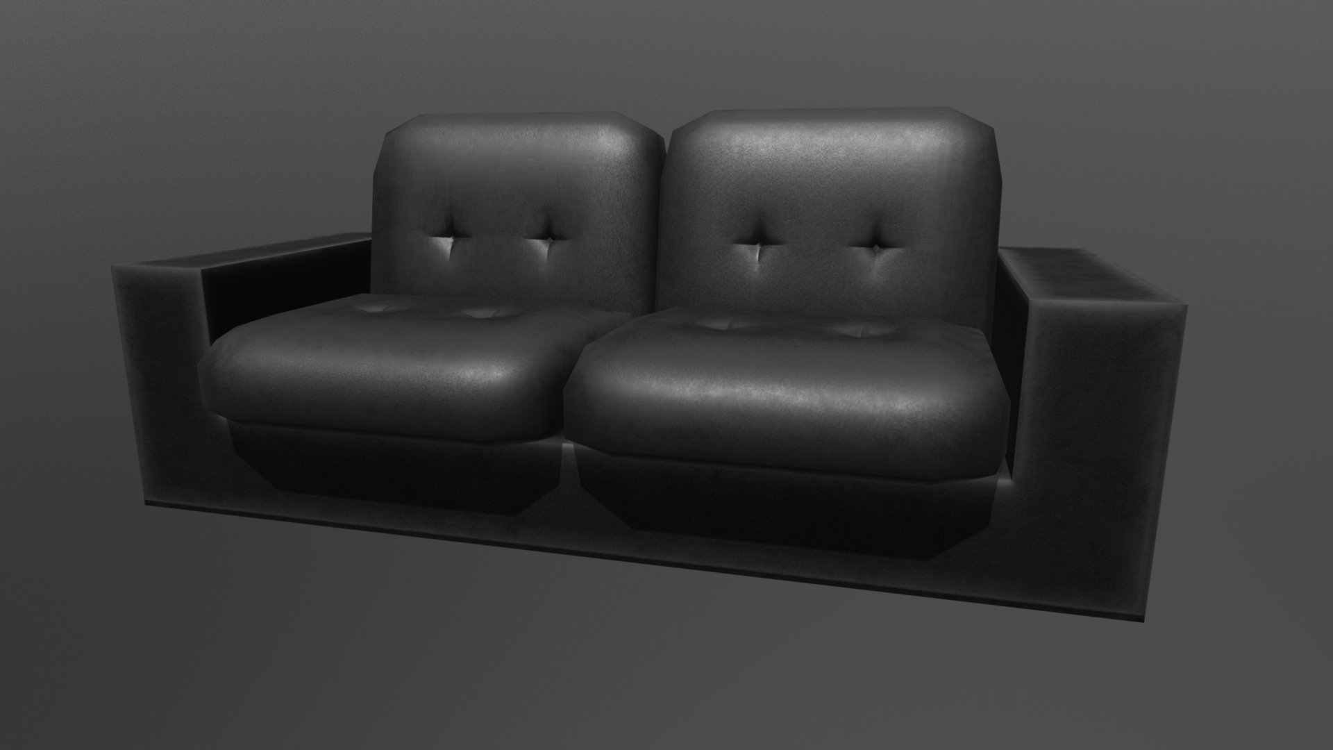 Couch V2 - 3D model by Brennen Caron (@carbrenn) [eb25946] - Sketchfab