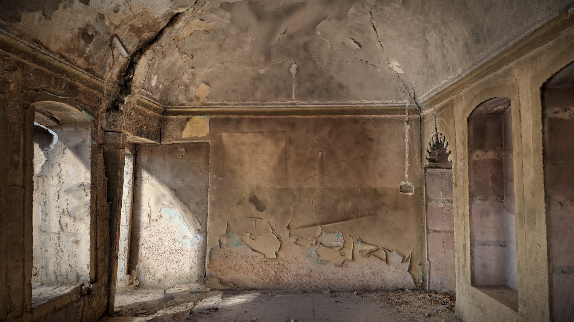 Damaged room - 3D model by Ameer.Sadam [eb26037] - Sketchfab