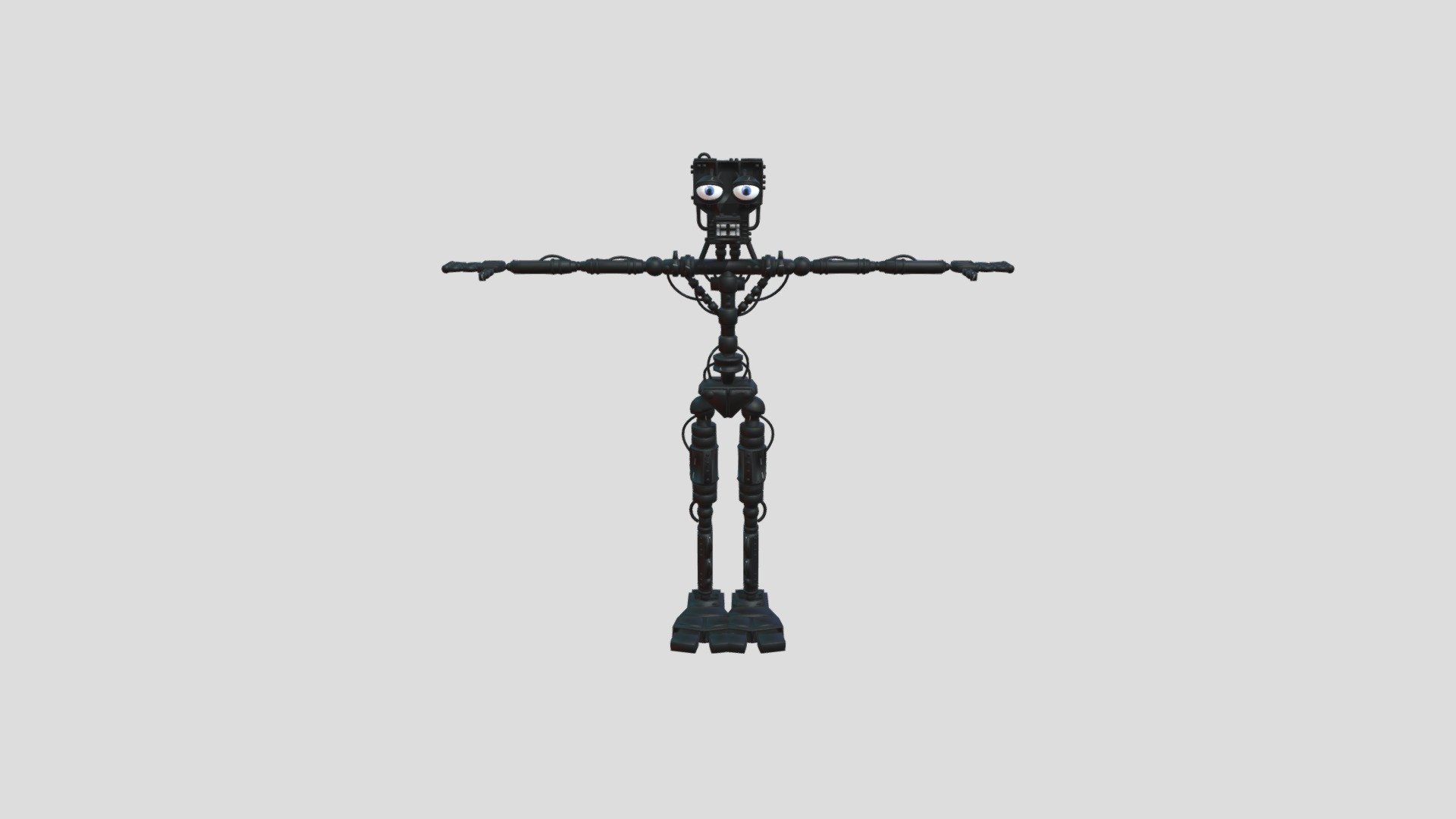 Endo Skeleton - Download Free 3D model by Domer (@DaSaltyBoi) [eb26723 ...