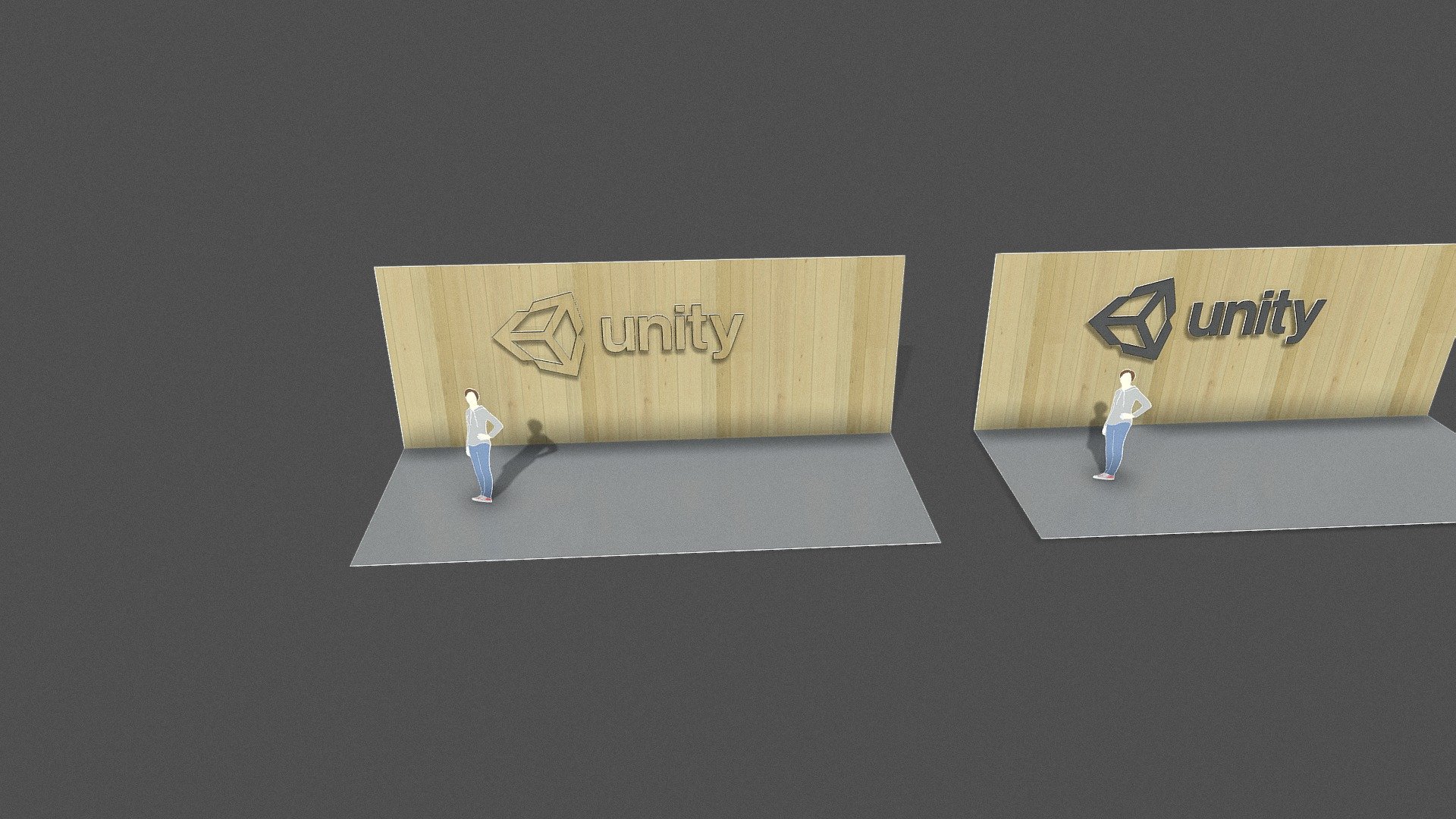 unity_logo_wall - 3D model by stykka.com [eb26e8f] - Sketchfab
