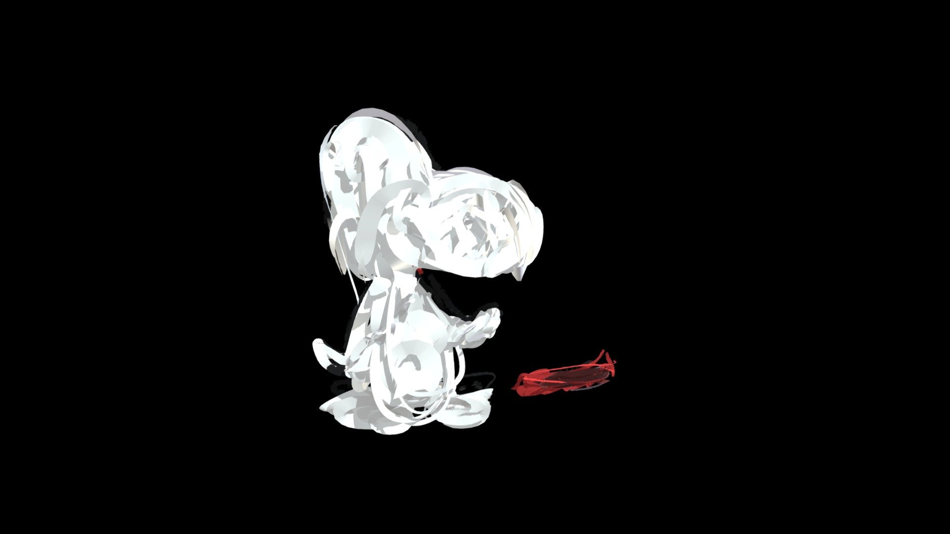snoopy - Download Free 3D model by scryer.o [eb2781c] - Sketchfab