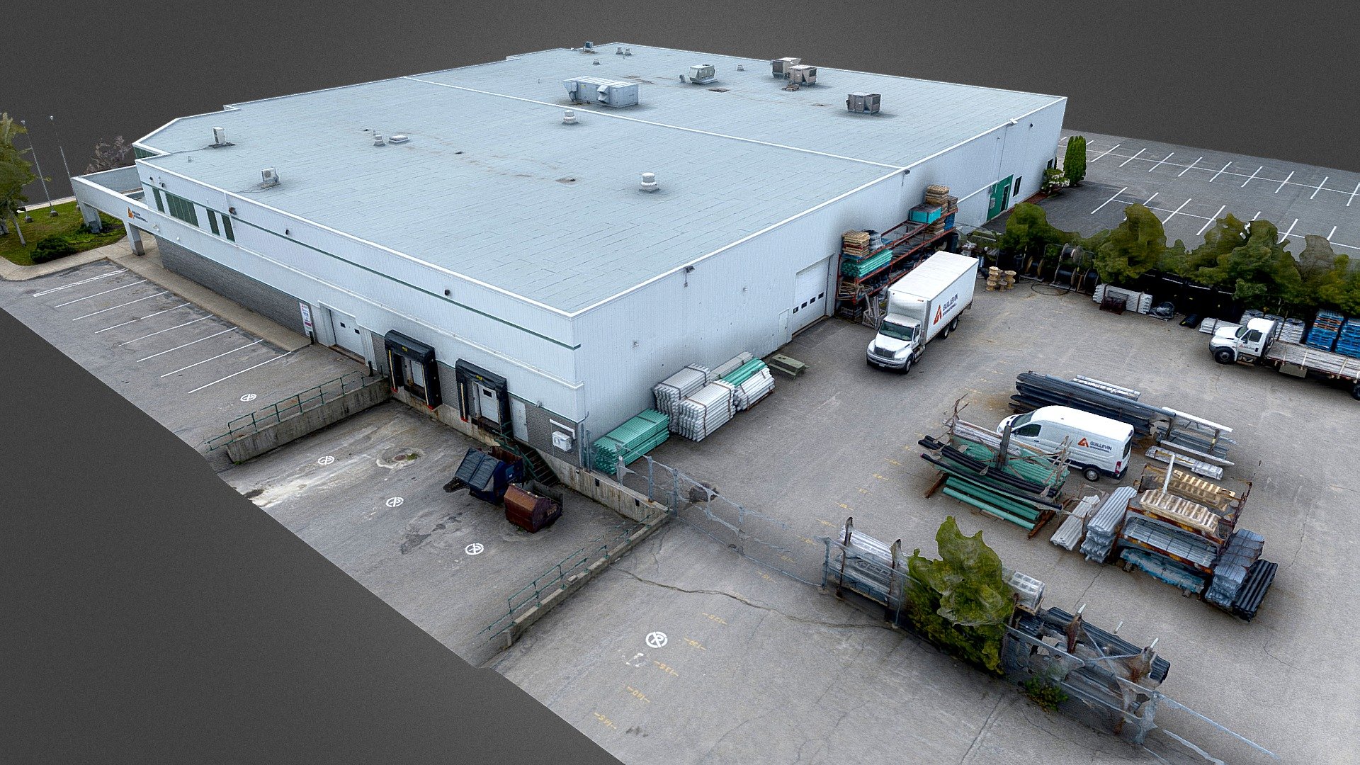 Warehouse Distribution Facility Photogrammetry - Download Free 3D model ...