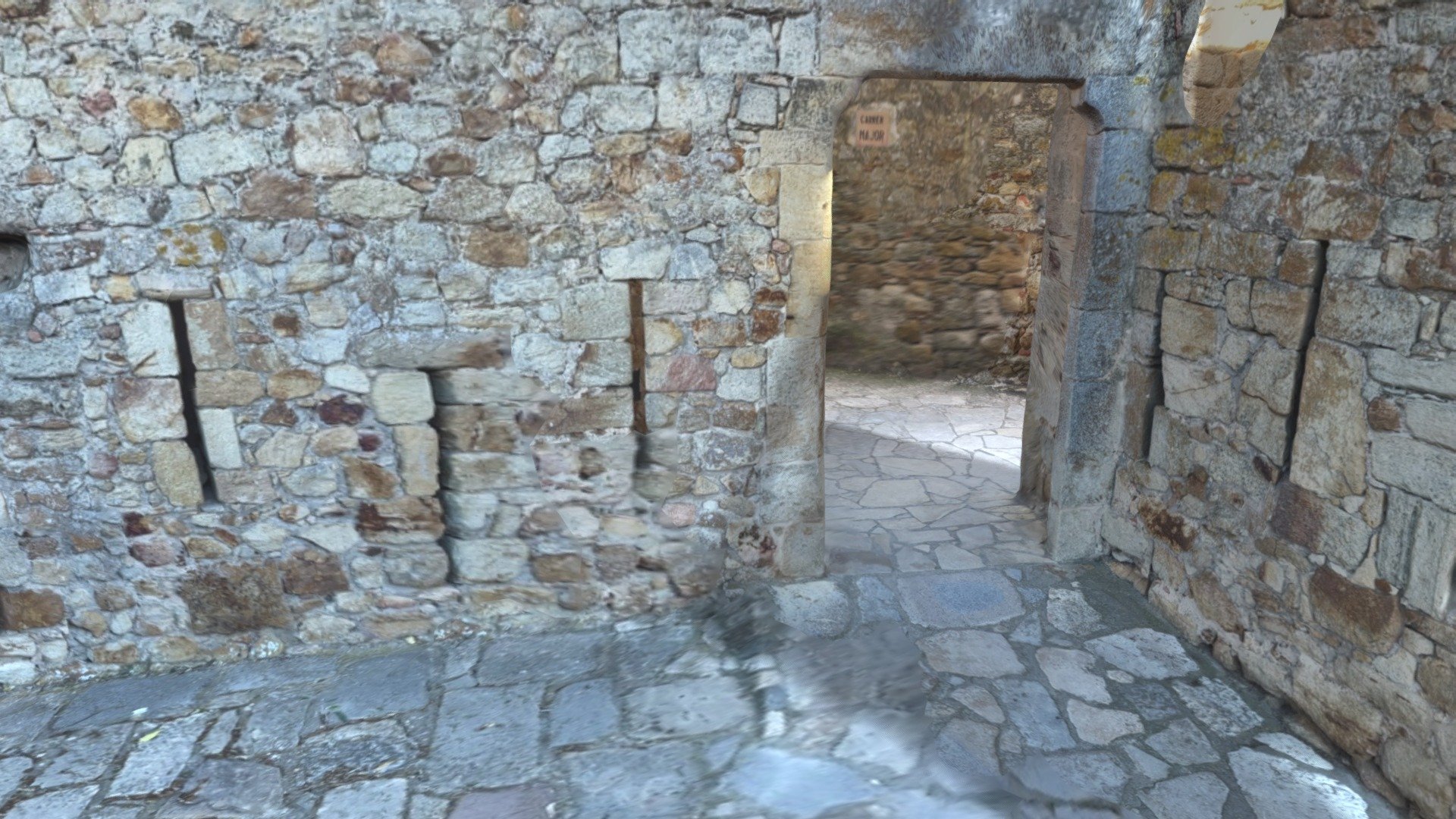 Muralla de Pals - 3D model by jordivallverdu [eb293f6] - Sketchfab
