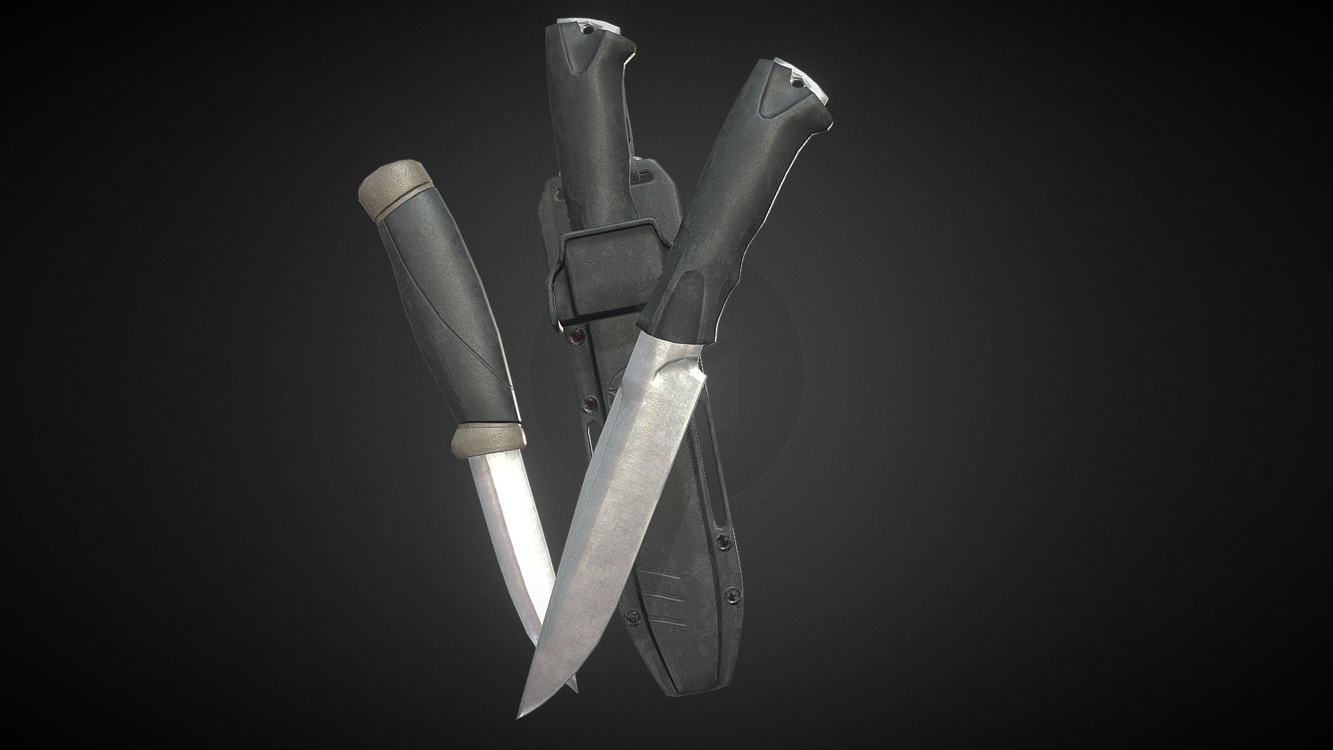 Knife Bundle - Buy Royalty Free 3D model by alanmercer1997 [eb2a955 ...
