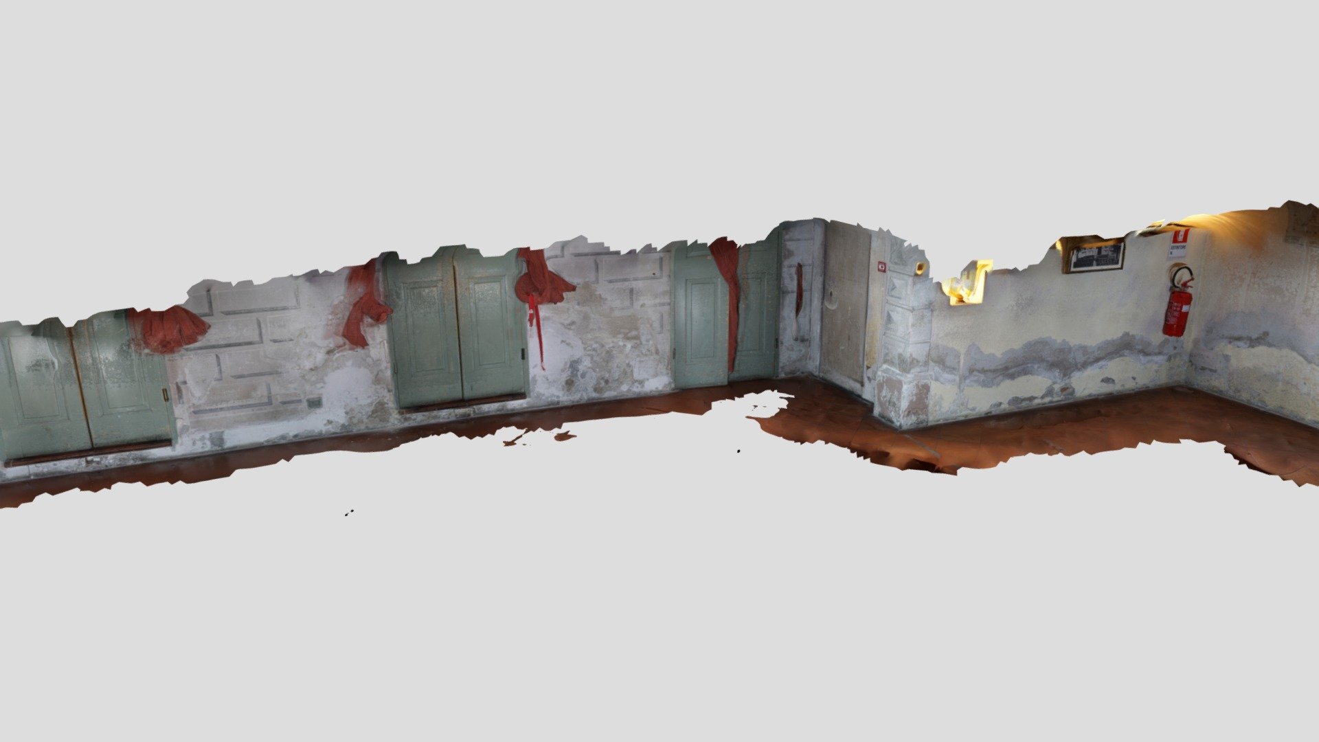 Corridoio destro - lato bagni - 3D model by studiodemarchi [eb2bd2c ...