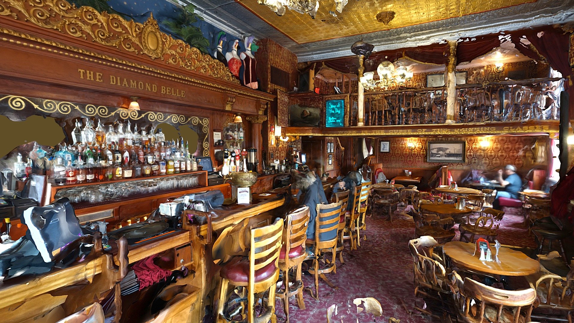 Durango Colorado Diamond Belle Saloon - 3D model by John Toeppen ...