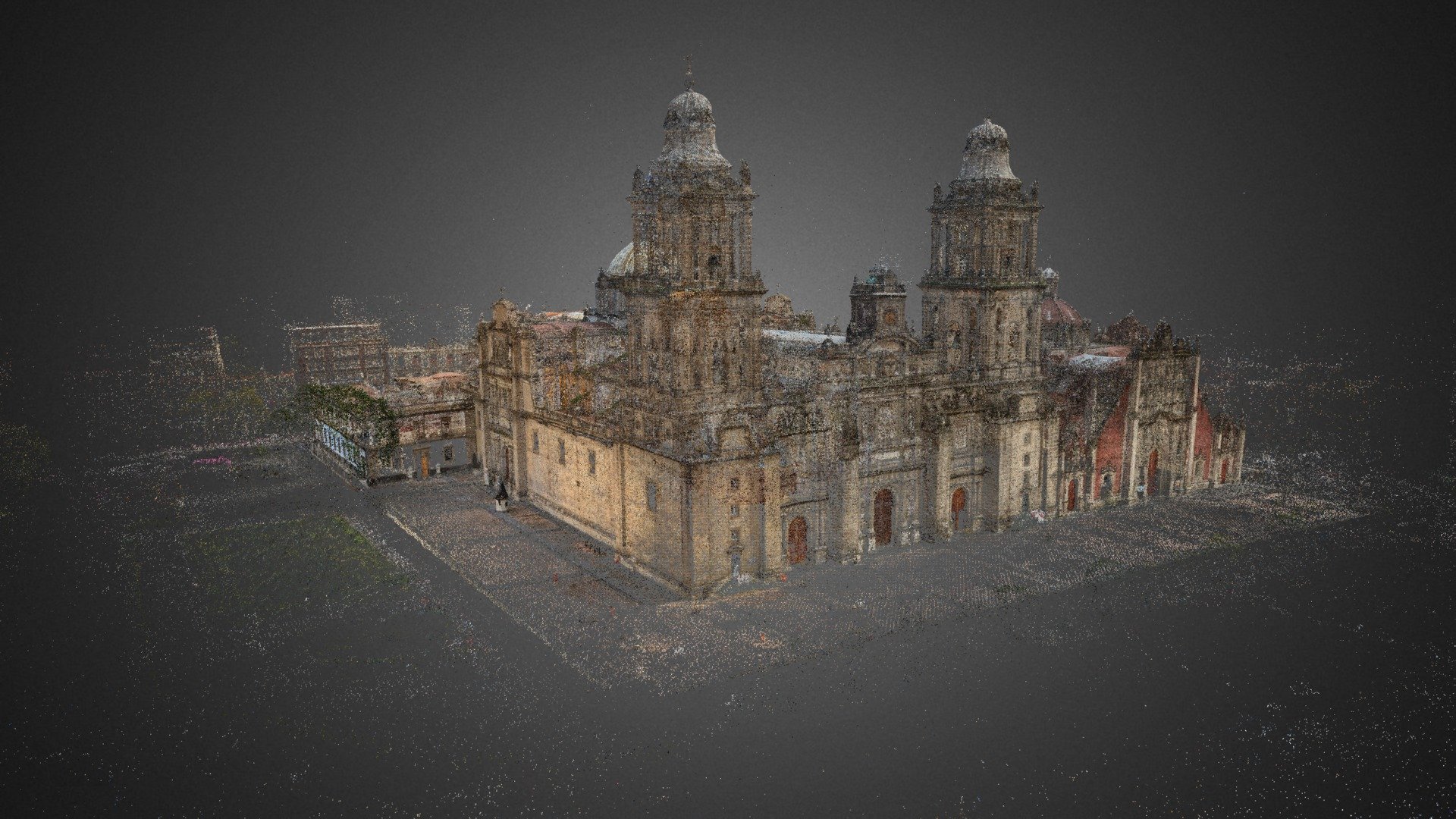 Mexico City Metropolitan Cathedral (Point Cloud) - 3D model by CyArk ...