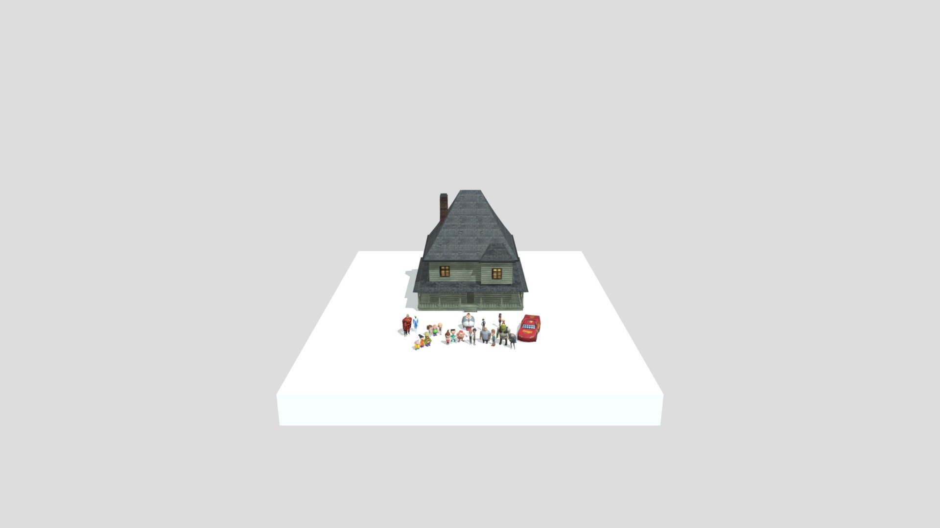 crossover_characters - 3D model by Marcelo.Mardones.Alvarez [eb2e92b ...