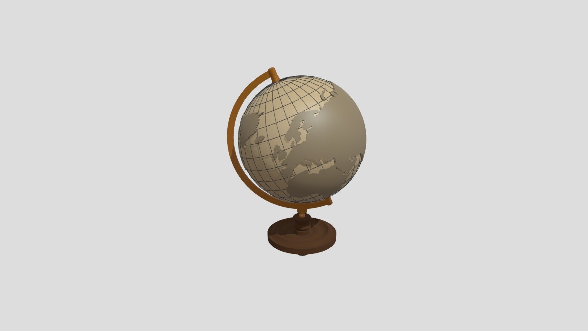Globe - Download Free 3D model by jvalentine [eb2ed47] - Sketchfab