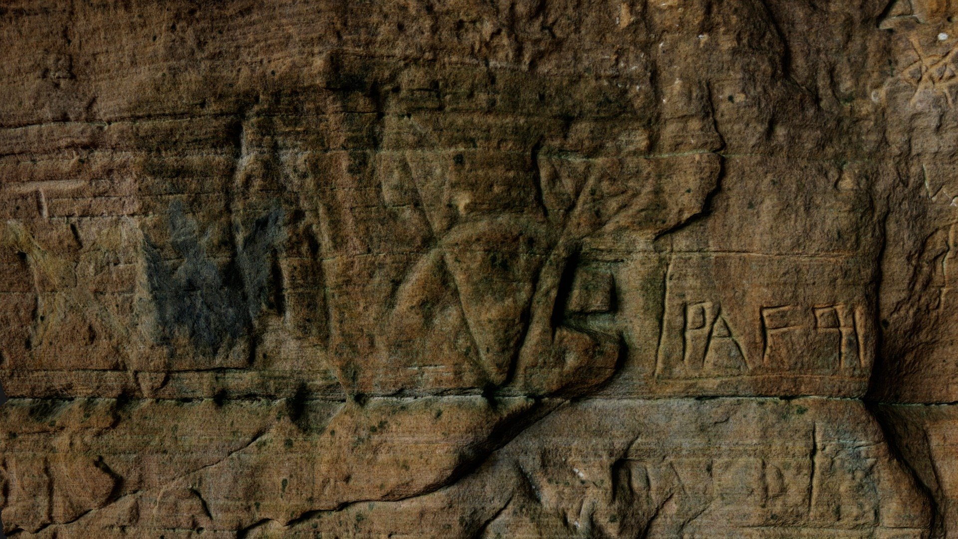 Pictish Carvings, Sculptors' Cave, Scotland - Download Free 3D model by ...