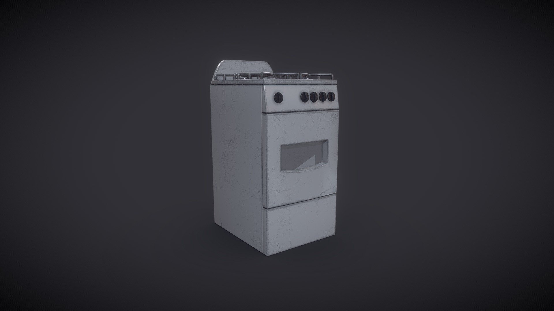 Stove PBR Low-Poly 3D Model - 3D model by omar.bassam88 [eb30b49 ...