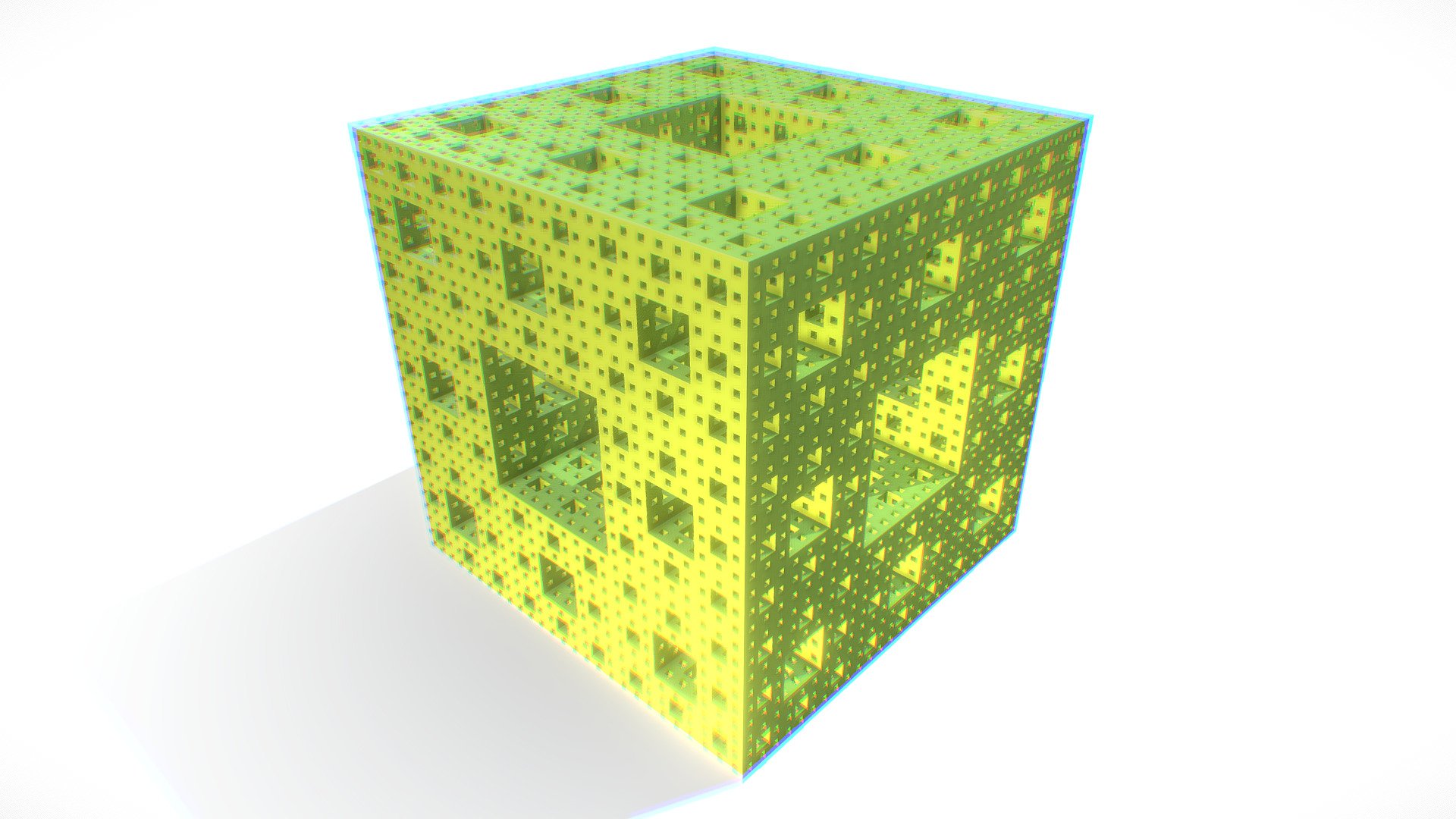 Voxel Cube Fractal - Placeholder - Buy Royalty Free 3D model by Lucid ...