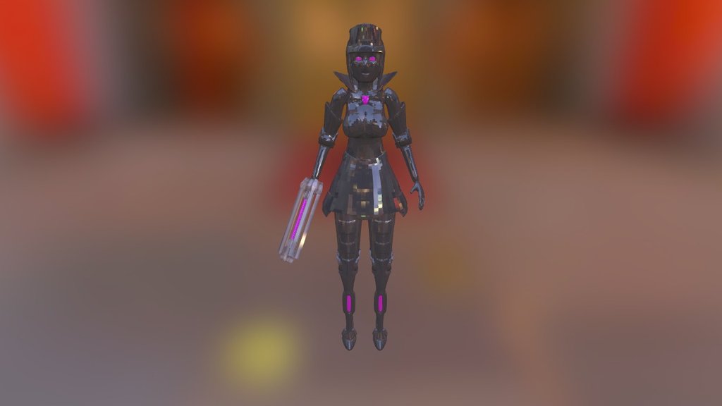 Maid High Poly Idle - 3D model by mitchellkiely666 [eb332ab] - Sketchfab