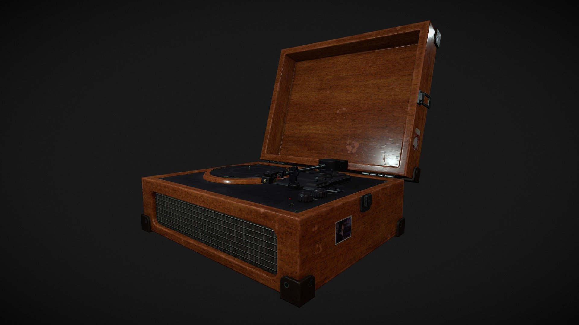Turntable - Download Free 3D model by Megisk [eb345ec] - Sketchfab