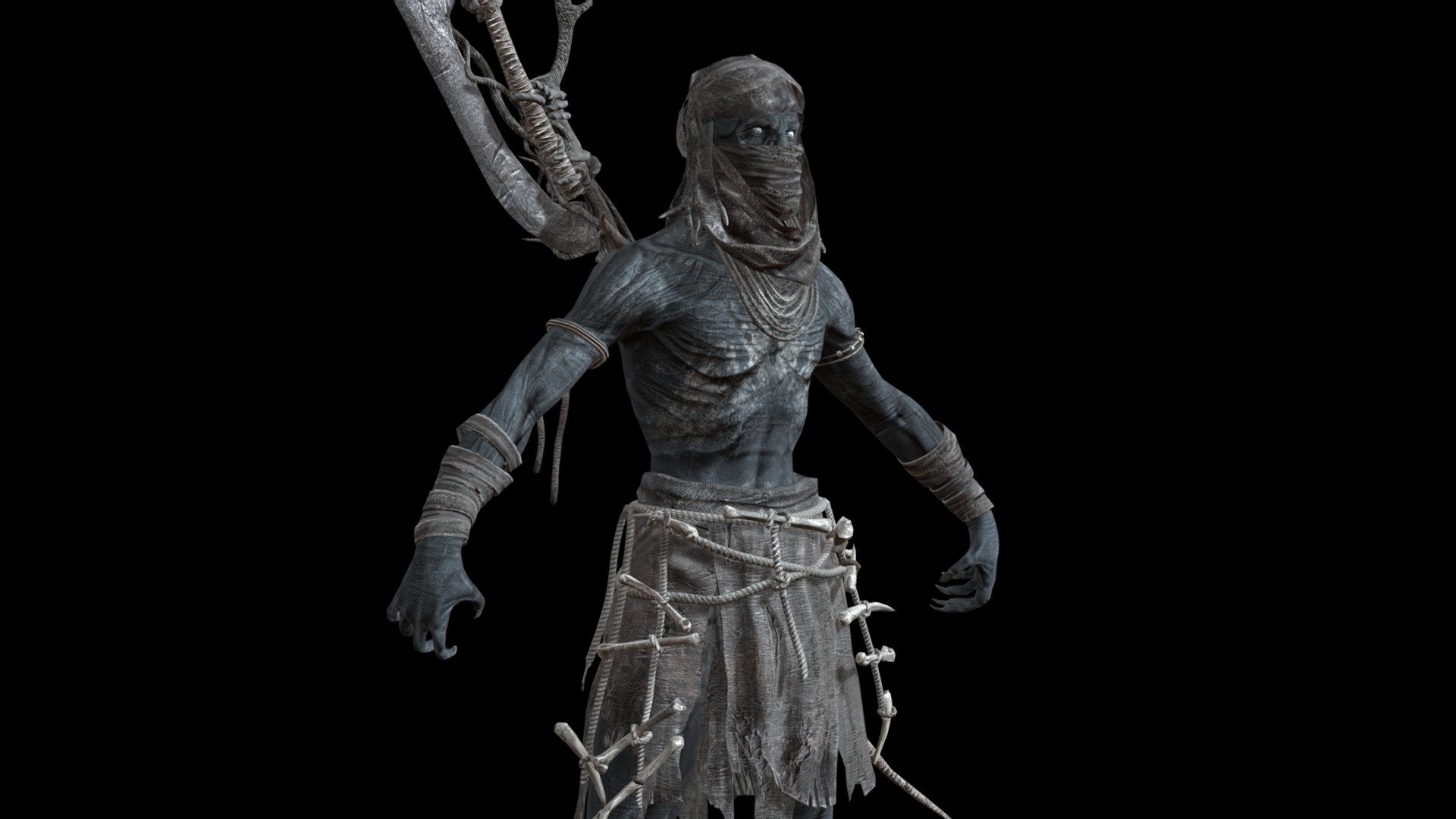 Ghoul - Buy Royalty Free 3D model by dremorn [eb3475a] - Sketchfab Store