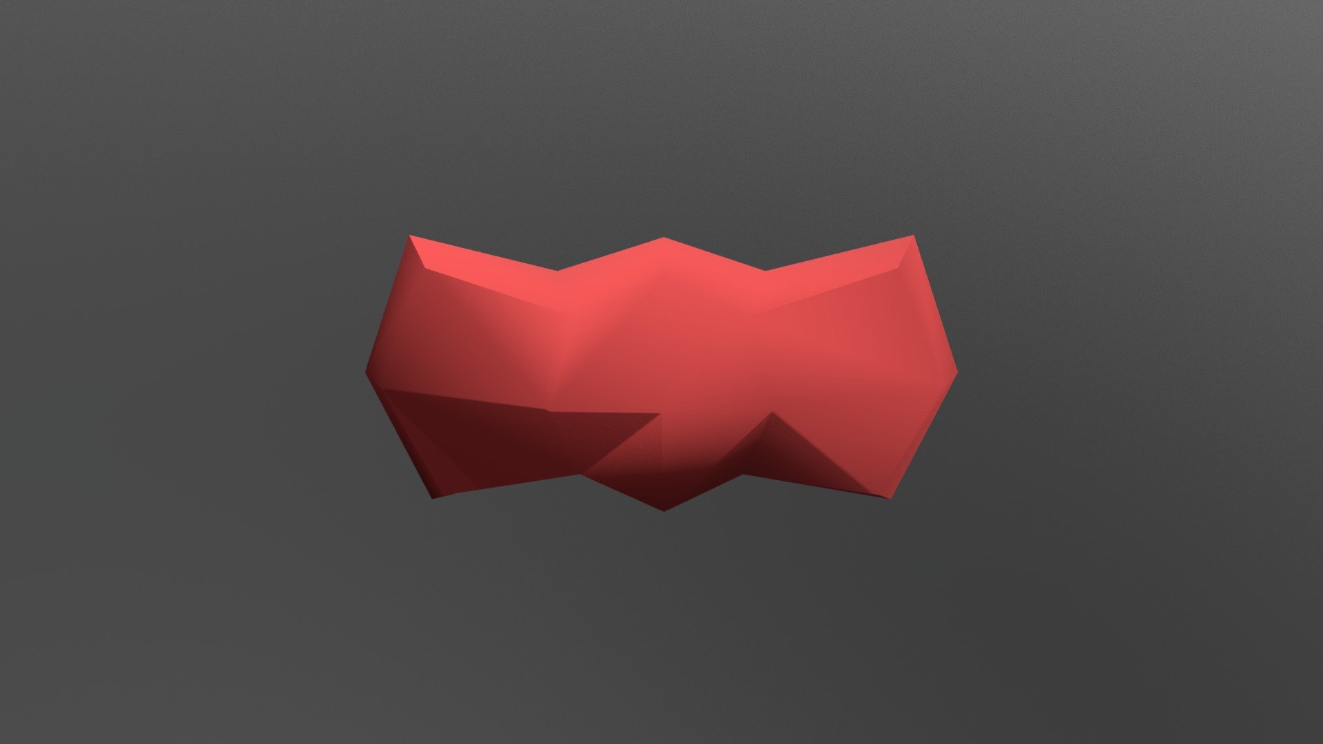 Simple Bow Tie - 3D model by medrano54 [eb3475e] - Sketchfab