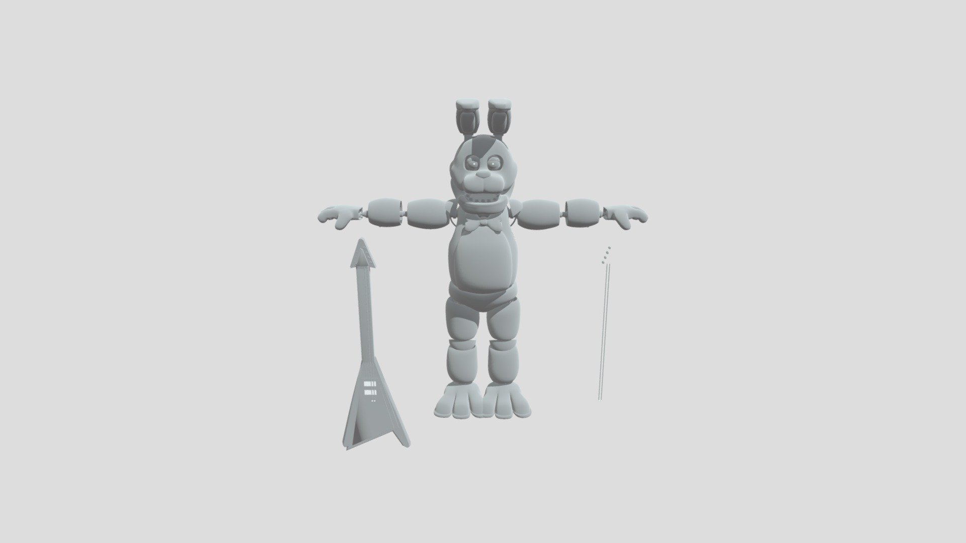 Bonnie - Download Free 3D model by s.c animaciones (@s.c_animaciones ...