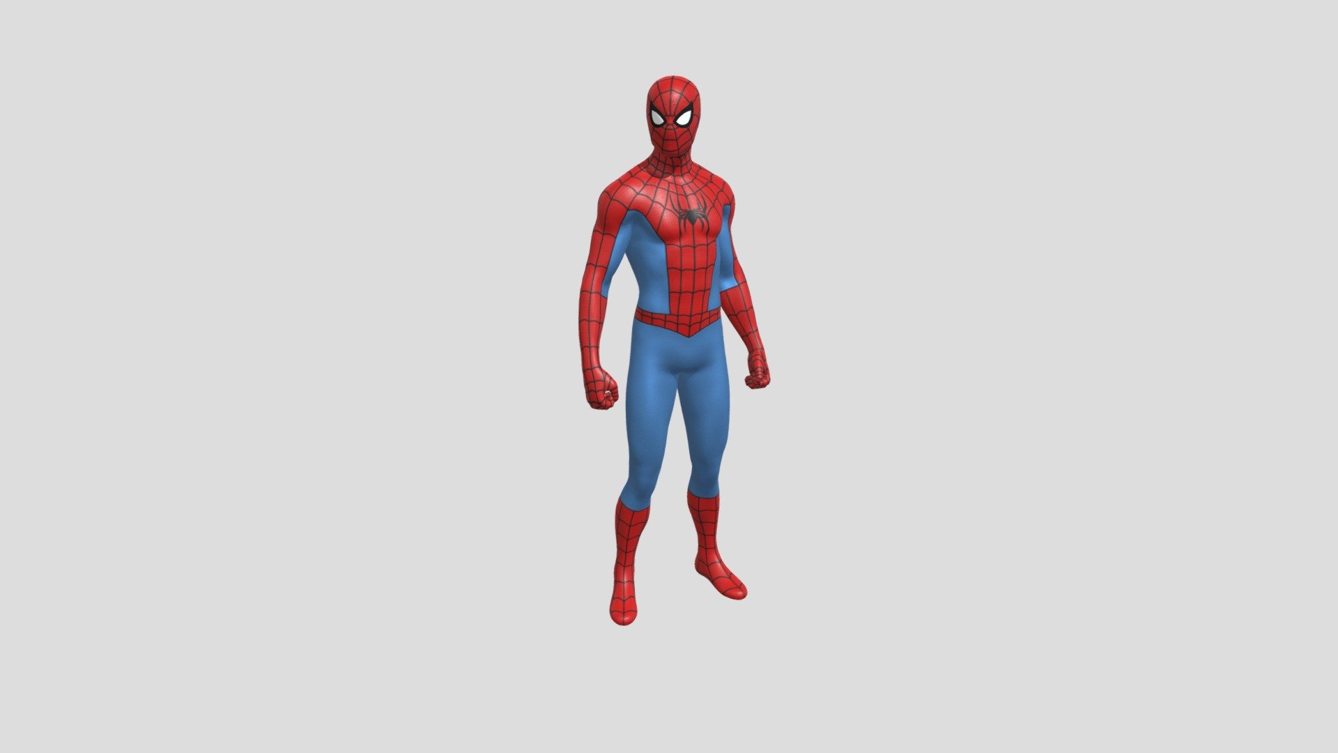 Spiderman - Download Free 3D model by selvinraj [eb385cd] - Sketchfab