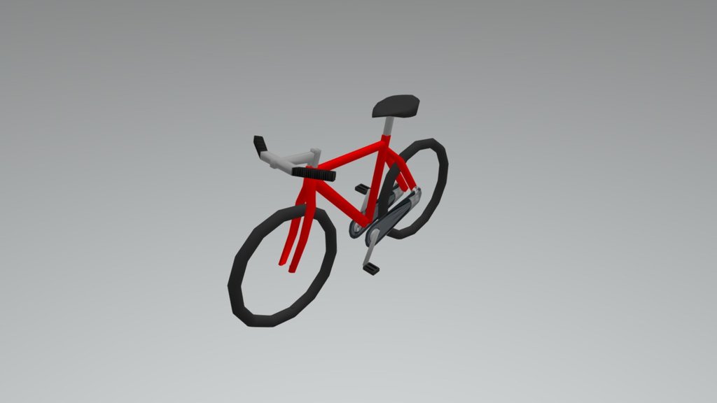 Low Poly Bicycle - 3D model by WeiJian1030 [eb39808] - Sketchfab