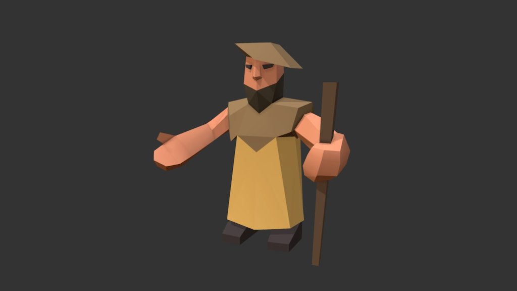 Merchant - Download Free 3D model by Alok (@alok.aks50) [eb3b4bb ...