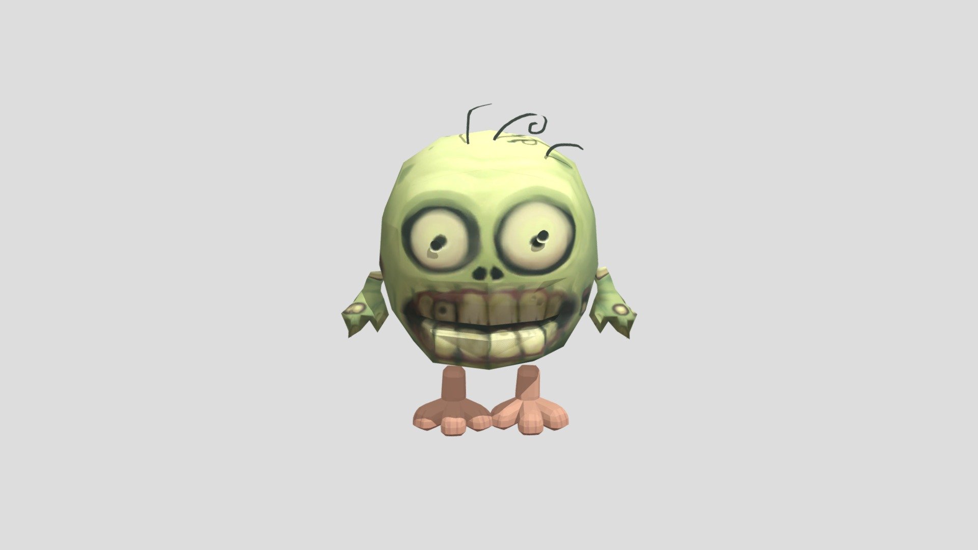 Chicken_gun_zombie_brain - 3D model by Yarikohuggy78C [eb3d20e] - Sketchfab