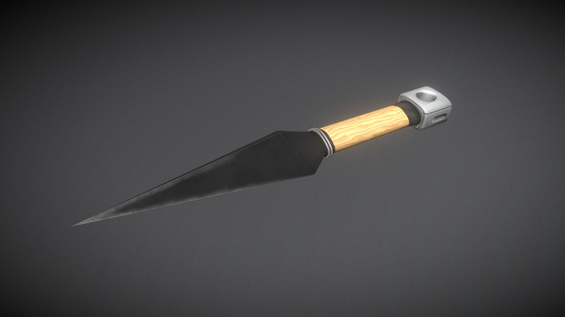 Kunai - 3D model by grizeldi [eb3db4d] - Sketchfab