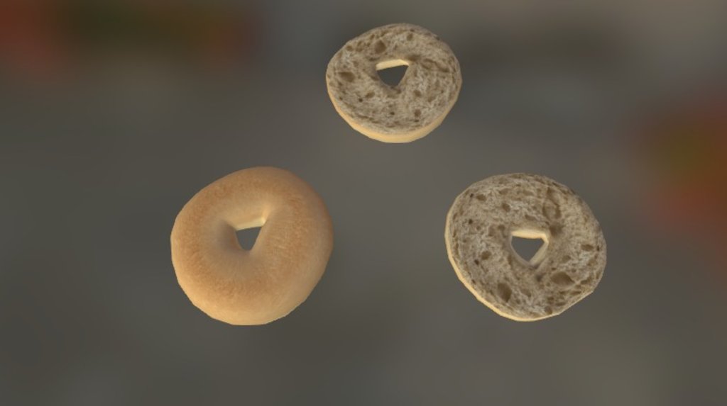 Bagel - Download Free 3D model by cyrohzin (@cyro) [eb3ff9a] - Sketchfab