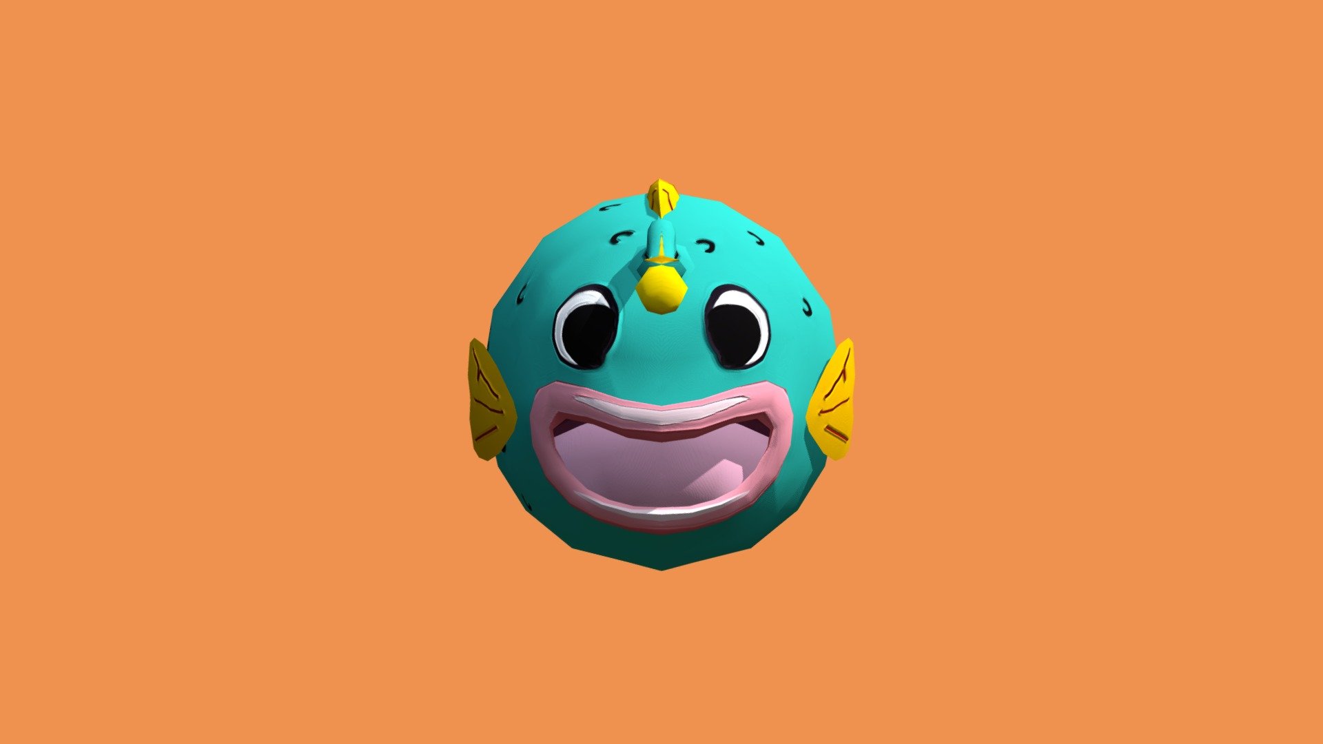 Spherical Fish - 3D model by kiki_shi (@ziqishi999) [eb400df] - Sketchfab