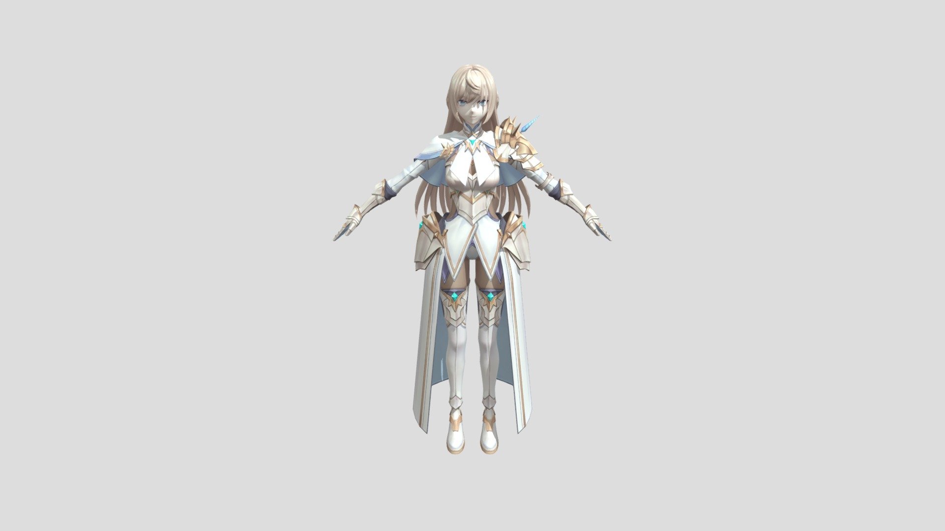Hilda_Cos21 King's raid - Download Free 3D model by ilyakardailskiy ...