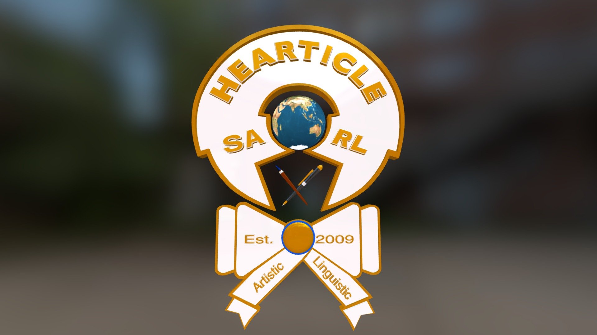 HEARTICLE S.A.R.L. 3d logo - 3D model by Walton Ramsey (@diamondjudah ...
