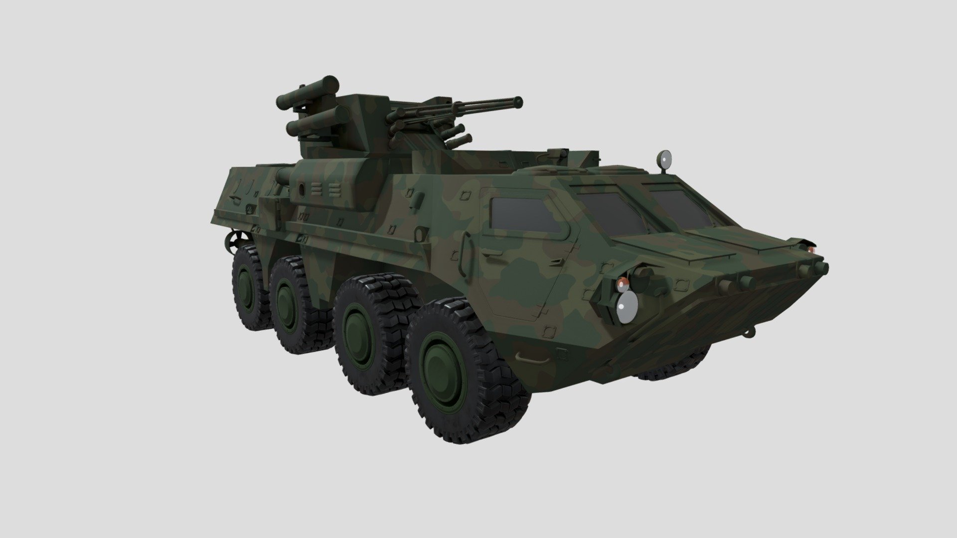 BTR 4 E Low poly - 3D model by kalinovi44 [eb47544] - Sketchfab