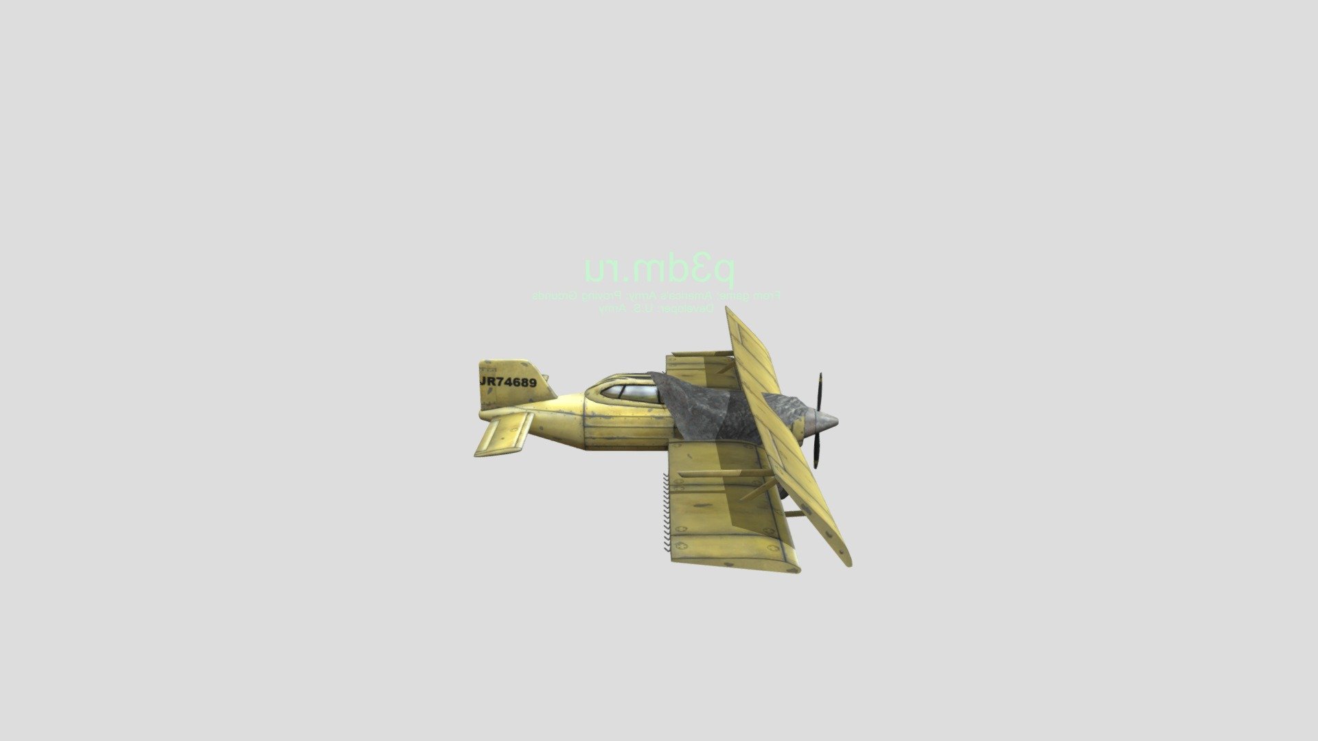 Crop Duster - Download Free 3D model by halflife1and2 [eb47ca6] - Sketchfab