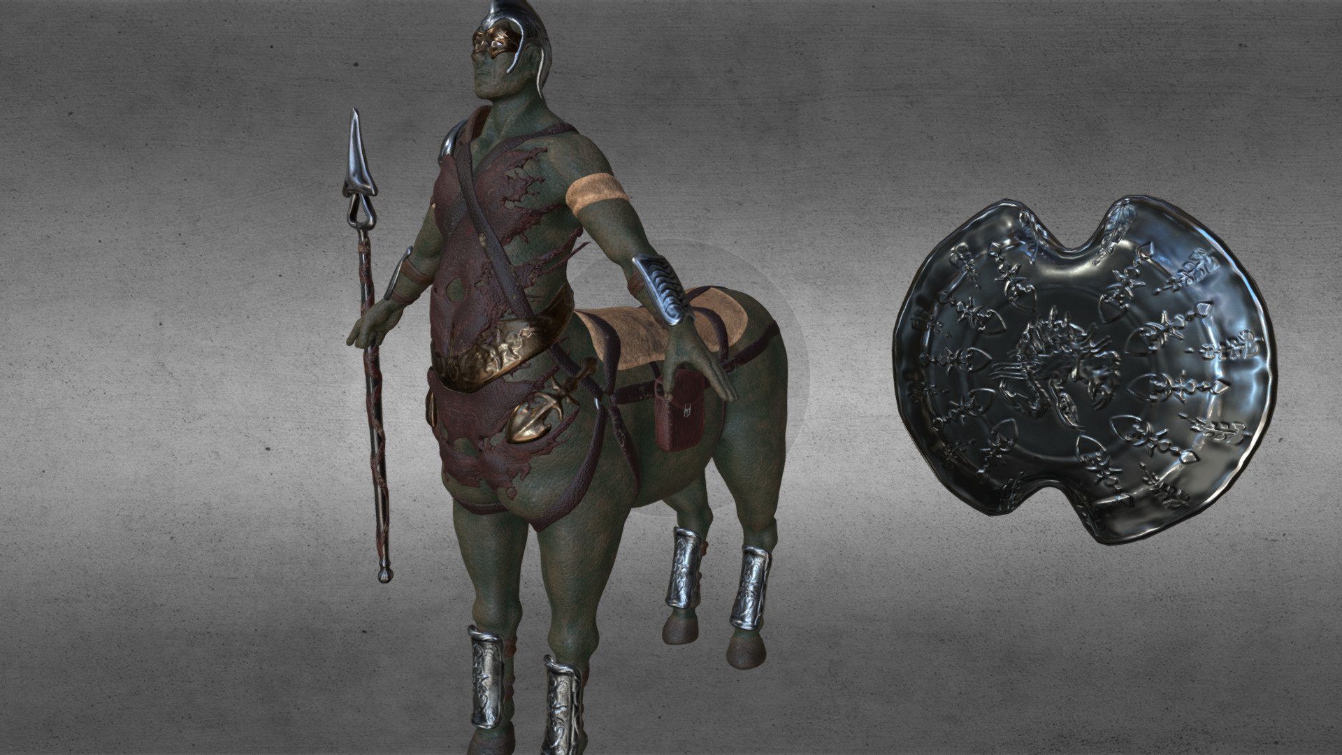 Centaur2 - 3D model by Skaldy [eb482f7] - Sketchfab
