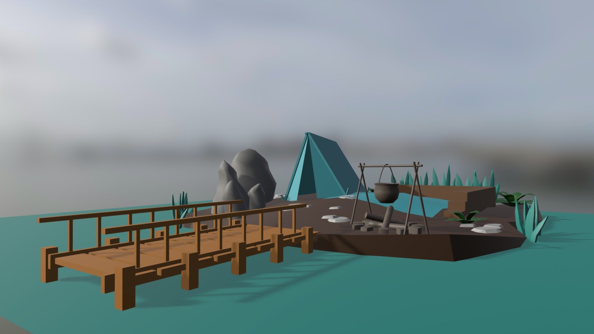 island - 3D model by Eytelis [eb48355] - Sketchfab