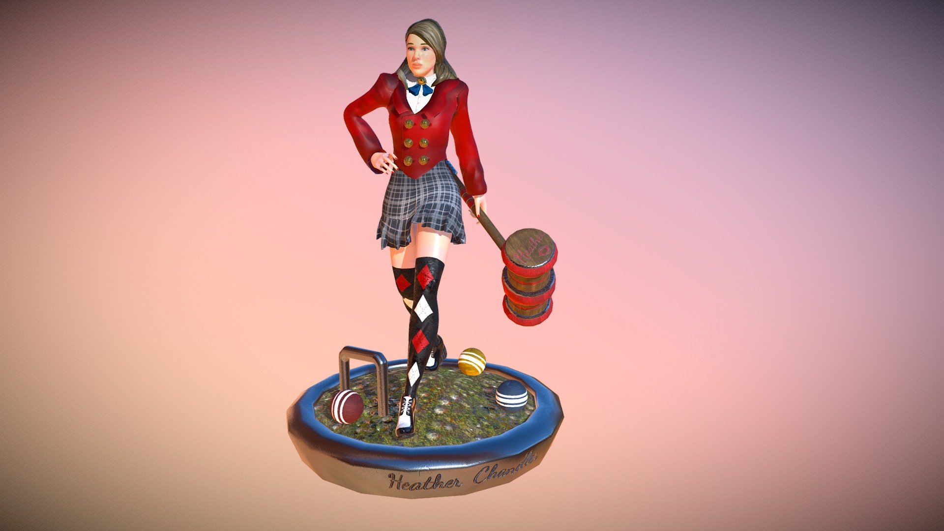 Heather WIP - 3D model by Bethany Fish (@bethanyfish) [eb485bf] - Sketchfab