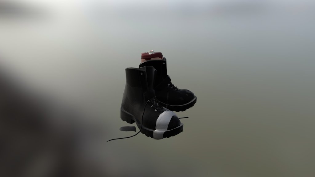 Boot Textured - 3D model by TheShadowGamer [eb4aff9] - Sketchfab