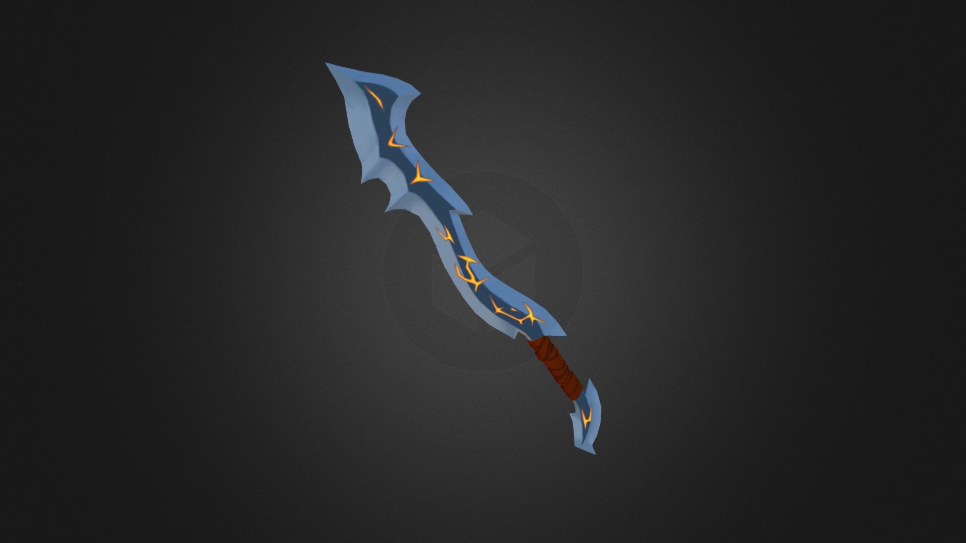 Hand Painted Fantasy Sword - 3D model by DickOfficial [eb4b901] - Sketchfab