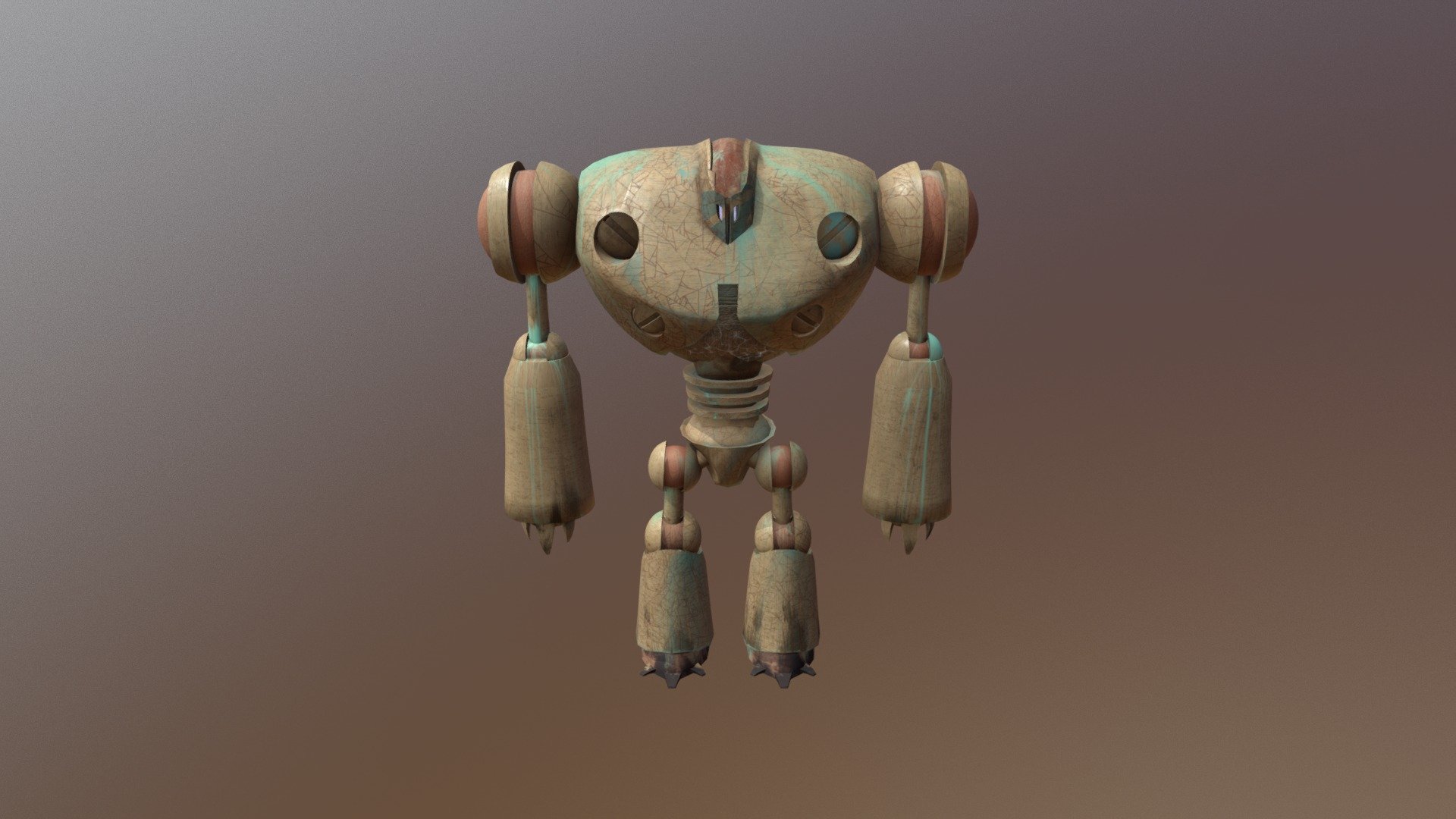 Golem Bot - 3D model by meaghansearle [eb4be6f] - Sketchfab