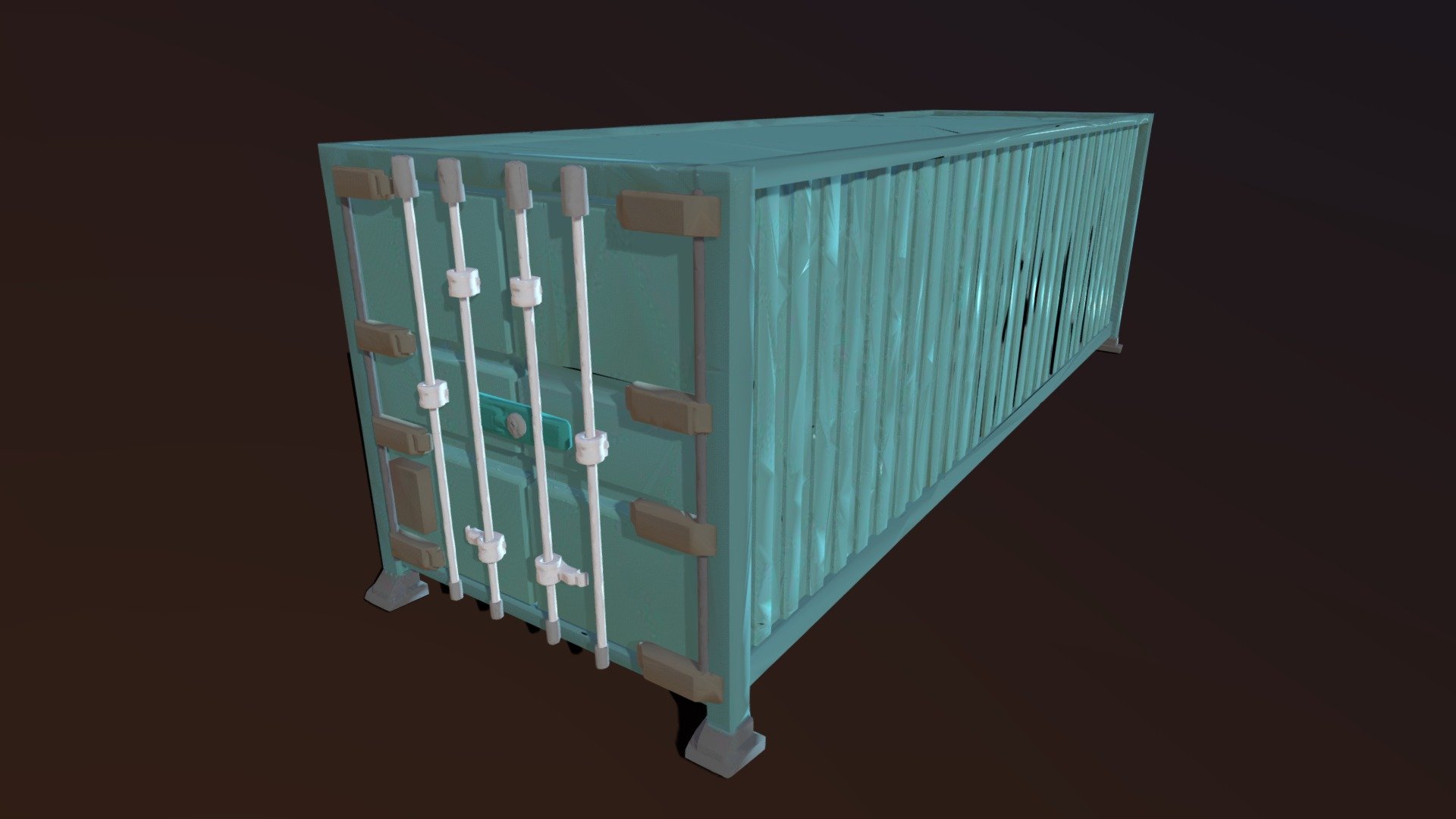 Shipping Container - Download Free 3D model by urbanmasque [eb4e54e ...