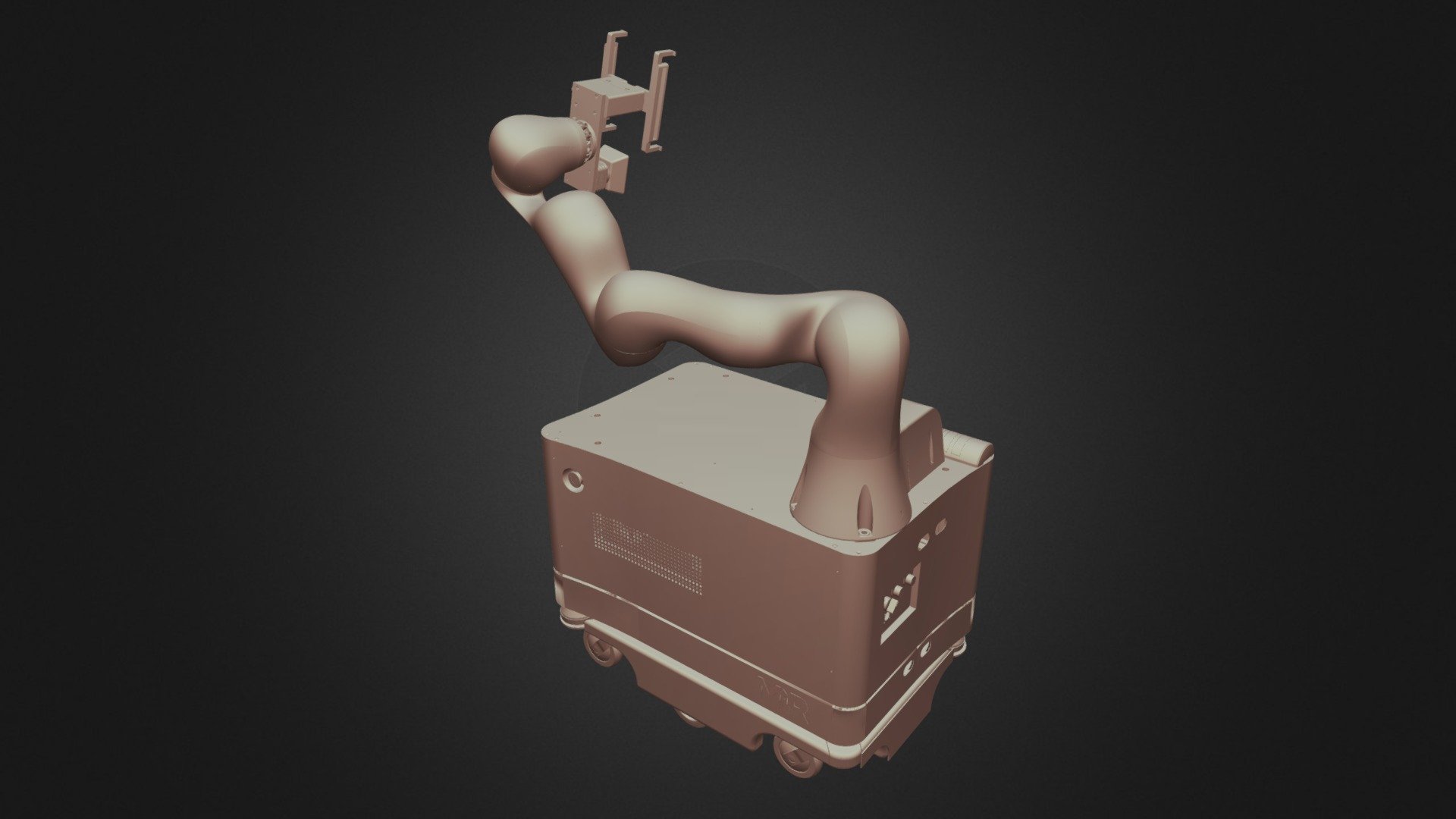 MiR Enclosed KUKA Robot Mount - Buy Royalty Free 3D model by MR.AnyCAD ...