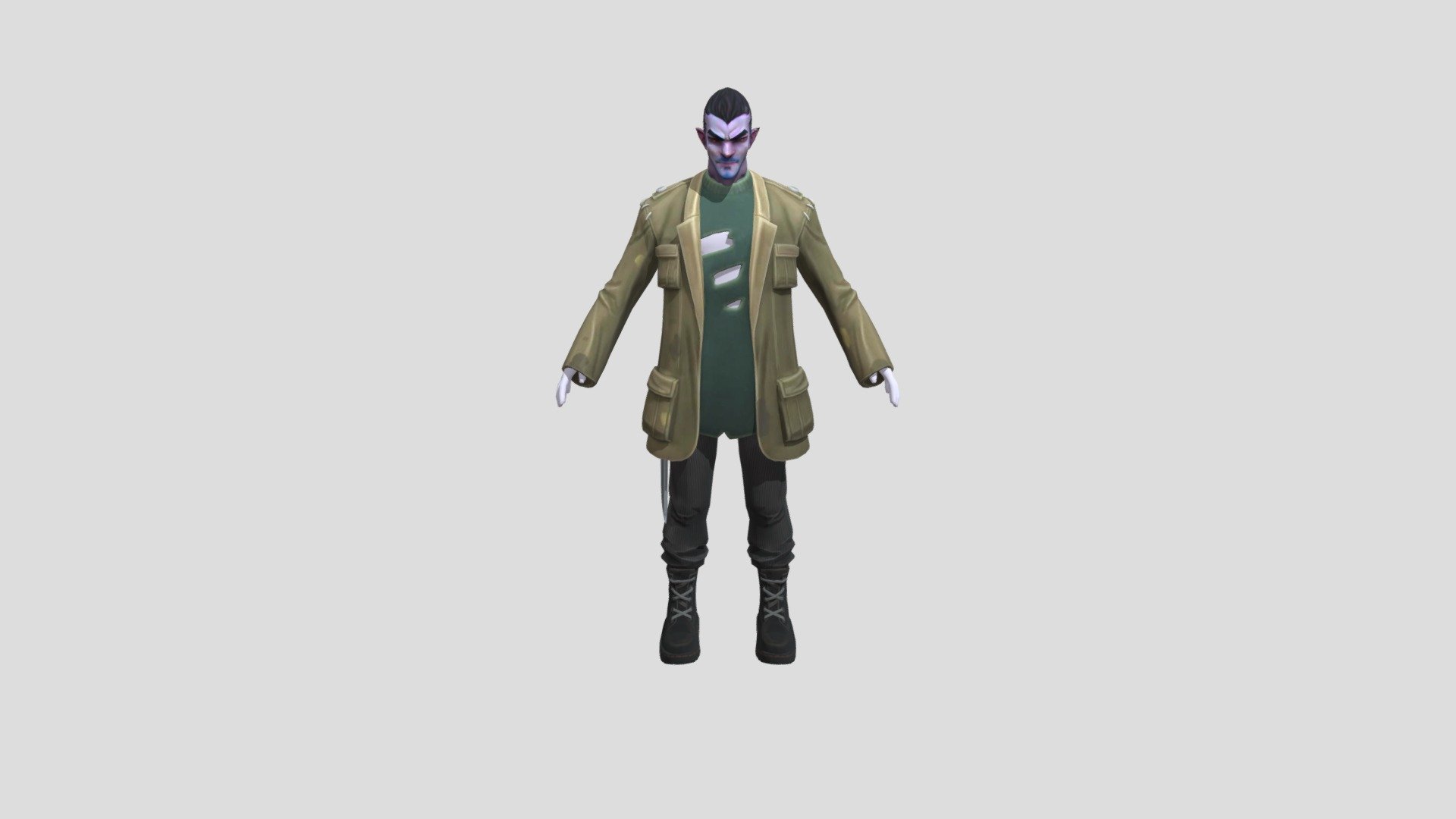 Arcane Character 2 - 3D model by Appsbypaulhamilton [eb5025b] - Sketchfab