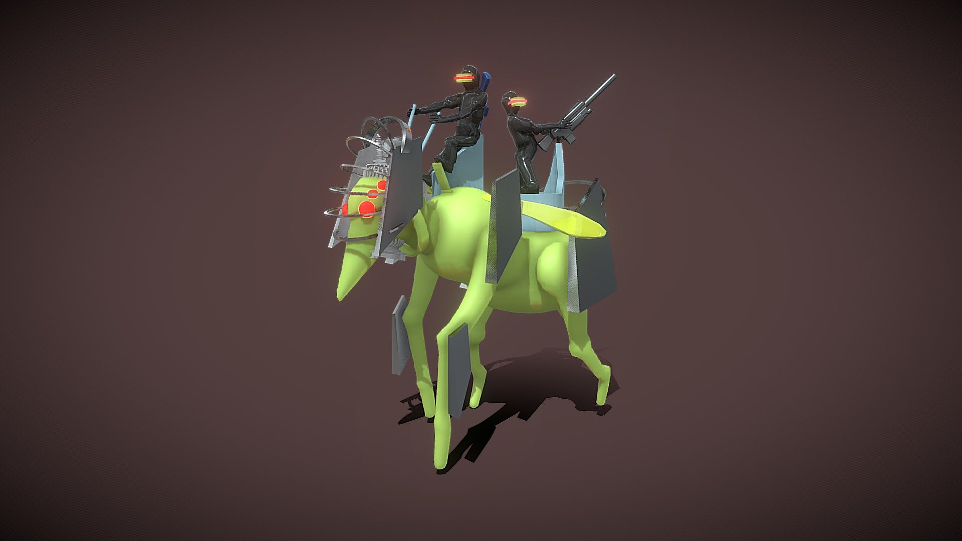 Beast Enemy Diorama Comcept3D - 3D model by daviscazar [eb50cf4 ...