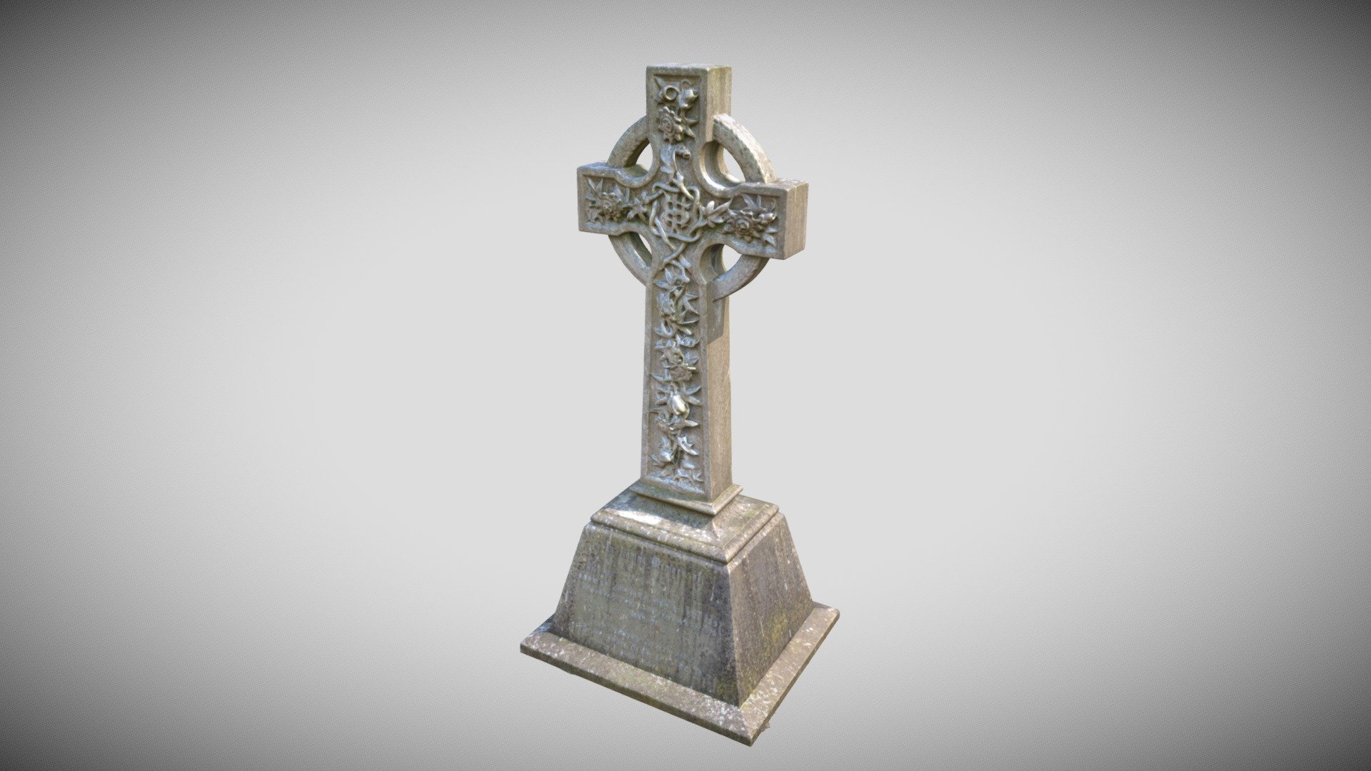 Photogrammetry Model of Celtic Cross Gravestone - Buy Royalty Free 3D model by Kieron Helsdon ...