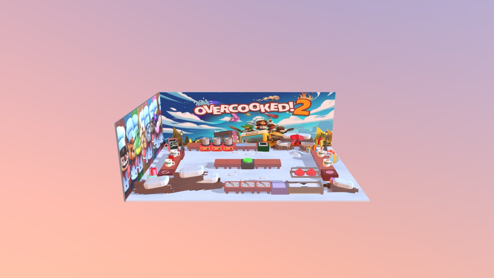 overcook - Download Free 3D model by litchi9121 [eb5222f] - Sketchfab