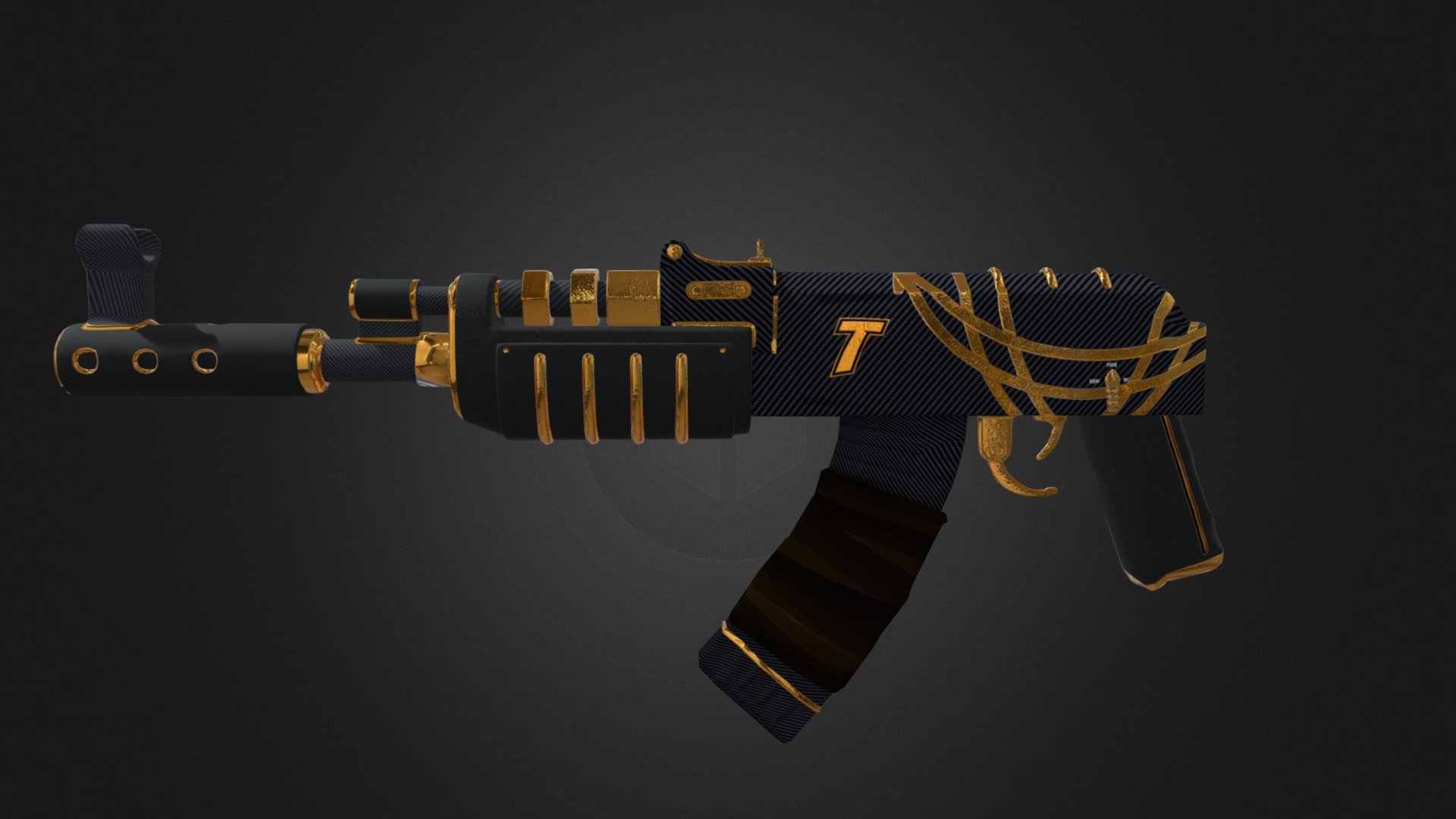 Tabsy AK (Twitch Drop) - 3D model by SendoX [eb522b1] - Sketchfab